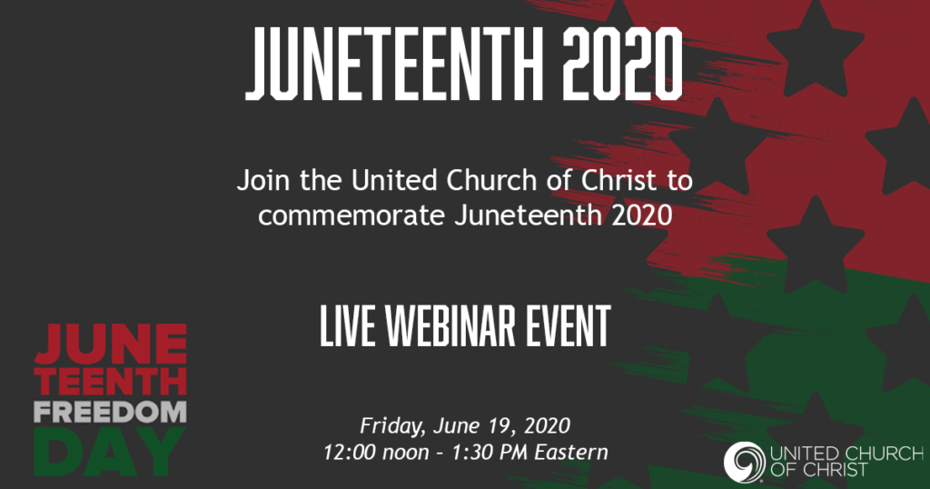 UCC Juneteenth 2020 . . . And Still We Rise – We are the First ...