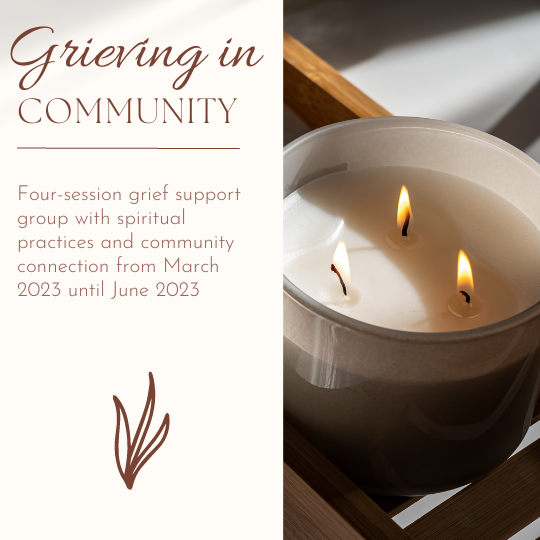 Grieving in Community – We are the First Congregational Church in ...