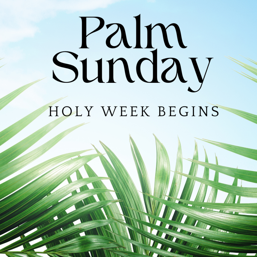 Join us for Palm Sunday Worship (March 24, 2024) – We are the First ...
