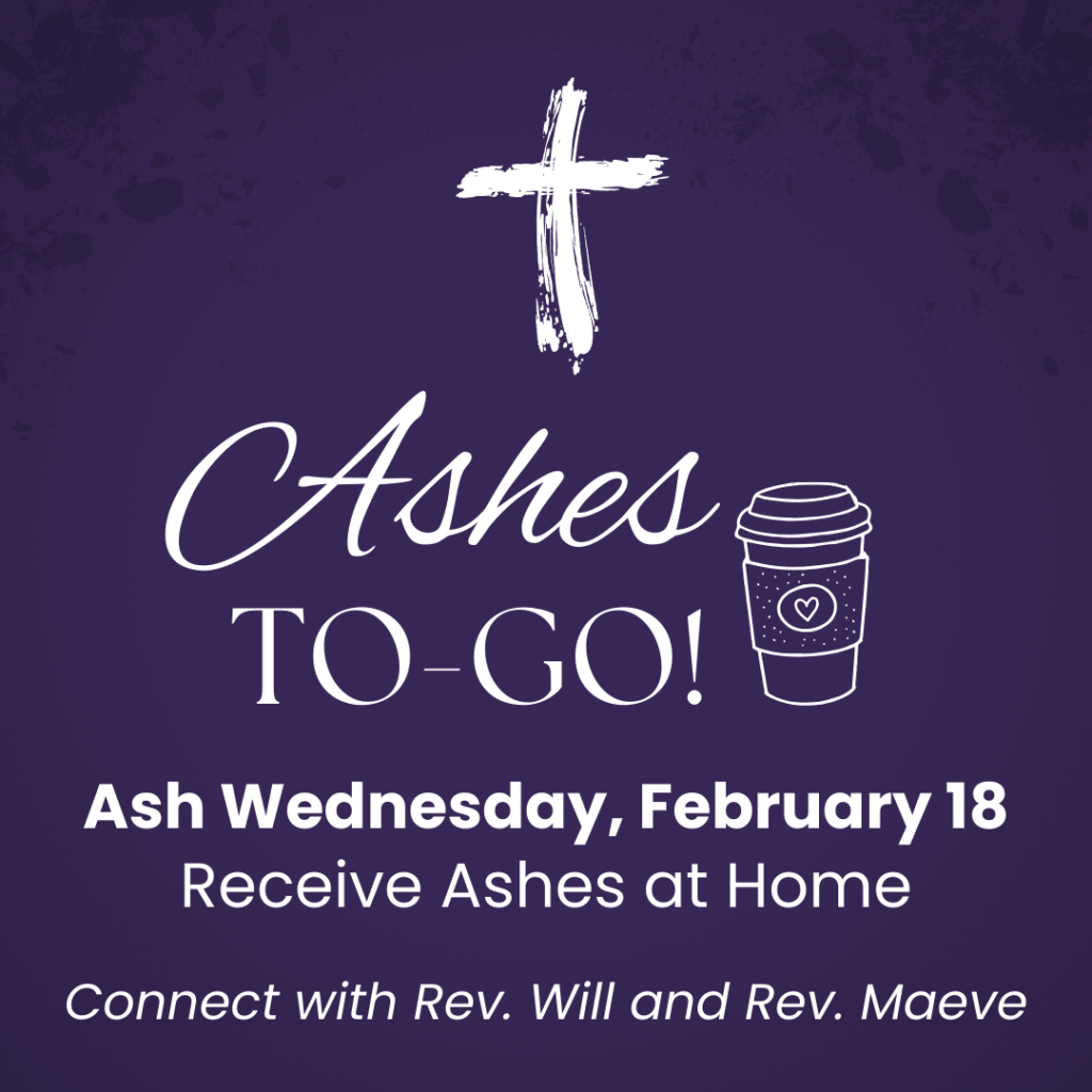 Ashes To-Go – We are the First Congregational Church in Winchester